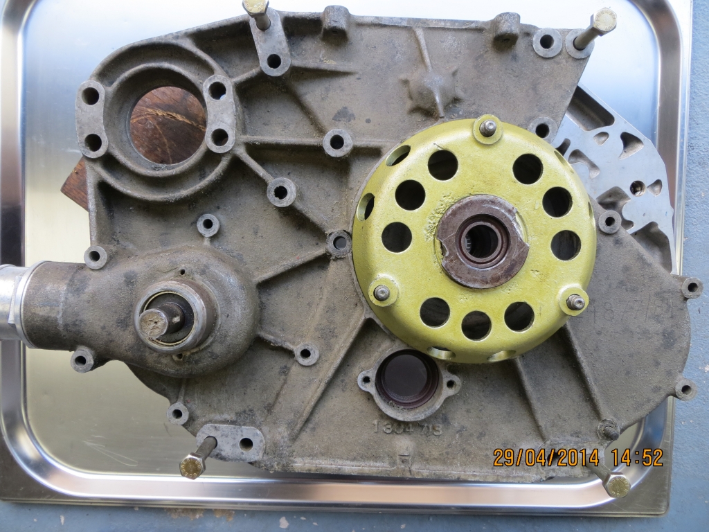 BMW Megatron Front engine cover with sandwich plate - Group 6 Sports Cars